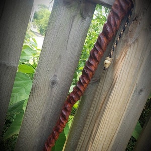 Solid Brazilian Cocobolo Tusk Walking Stick - Etsy