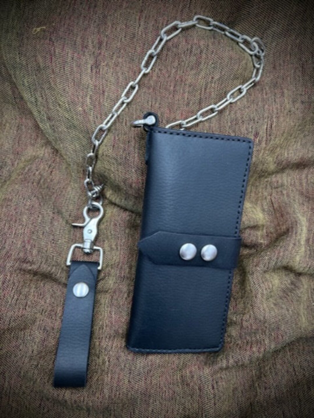 Minimalist Chain Wallet - Etsy