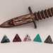 Wooden Dagger With Dice D4 D&D Roleplaying Game - Etsy