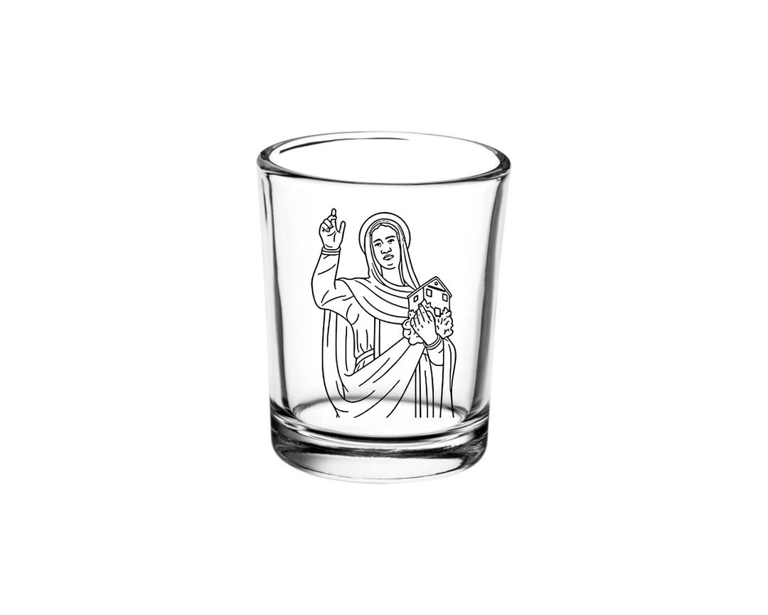 St. Ephigenia Clear Votive Holder – Patron Saint of Ethiopia – Catholic ...