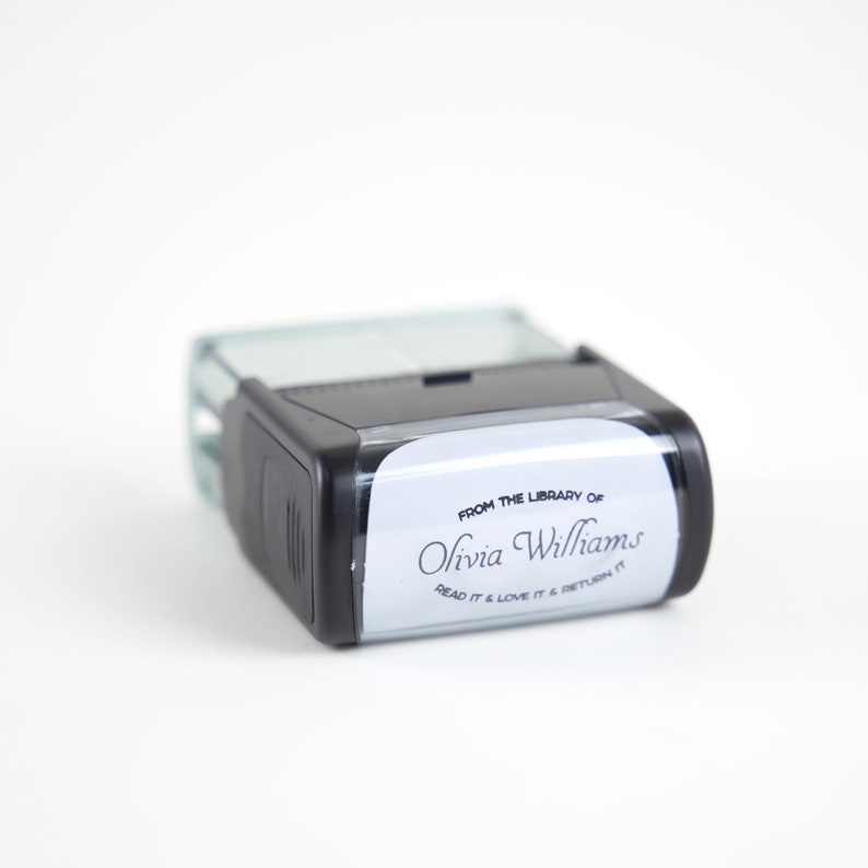 Handmade Custom Self-inking Stamp for Books Make Your Mark on Your ...