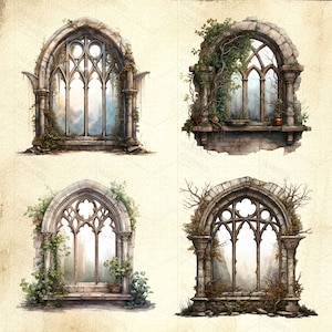 Fantastical Windows Clip Art Collection for Fantasy Art and Design ...