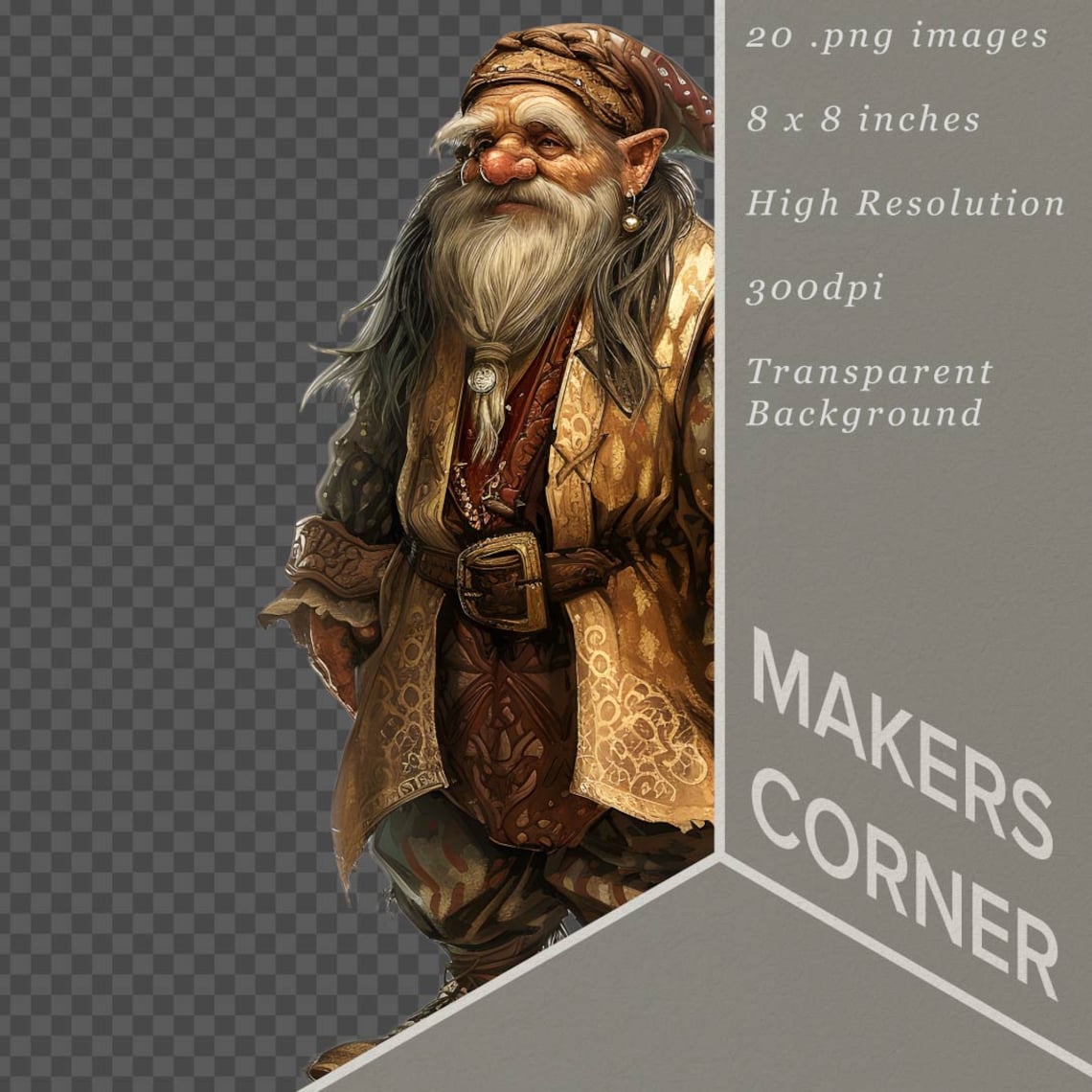 RPG City Civilians NPC Clip Art Collection for Art and Design, Games ...