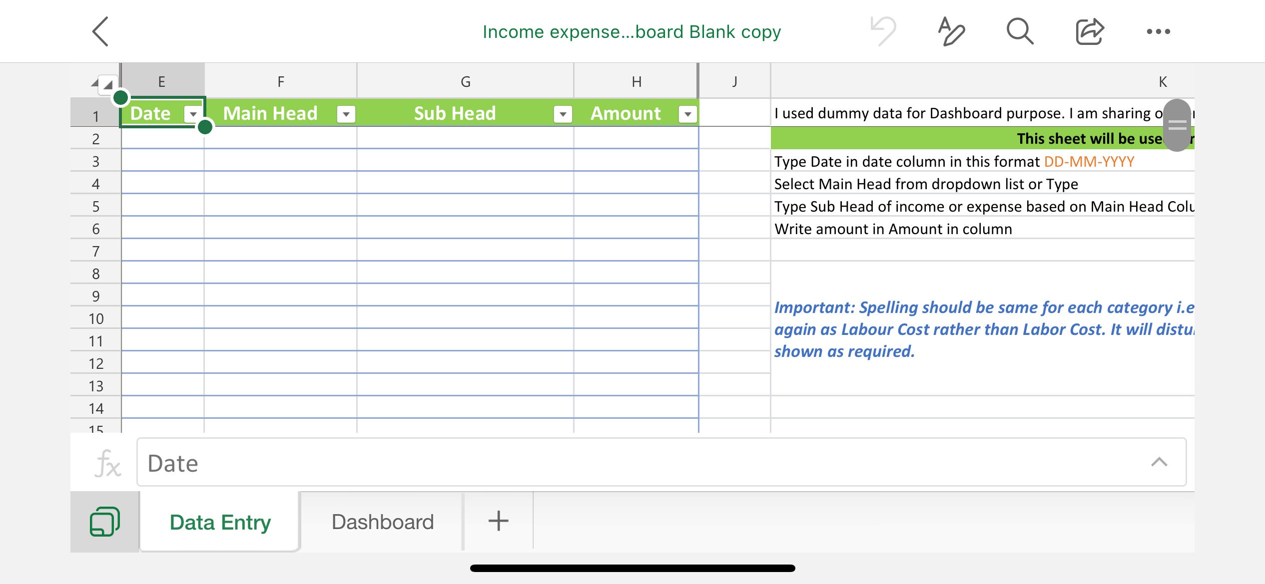 Downloadable Bookkeeping Template Excel With Macros - Etsy