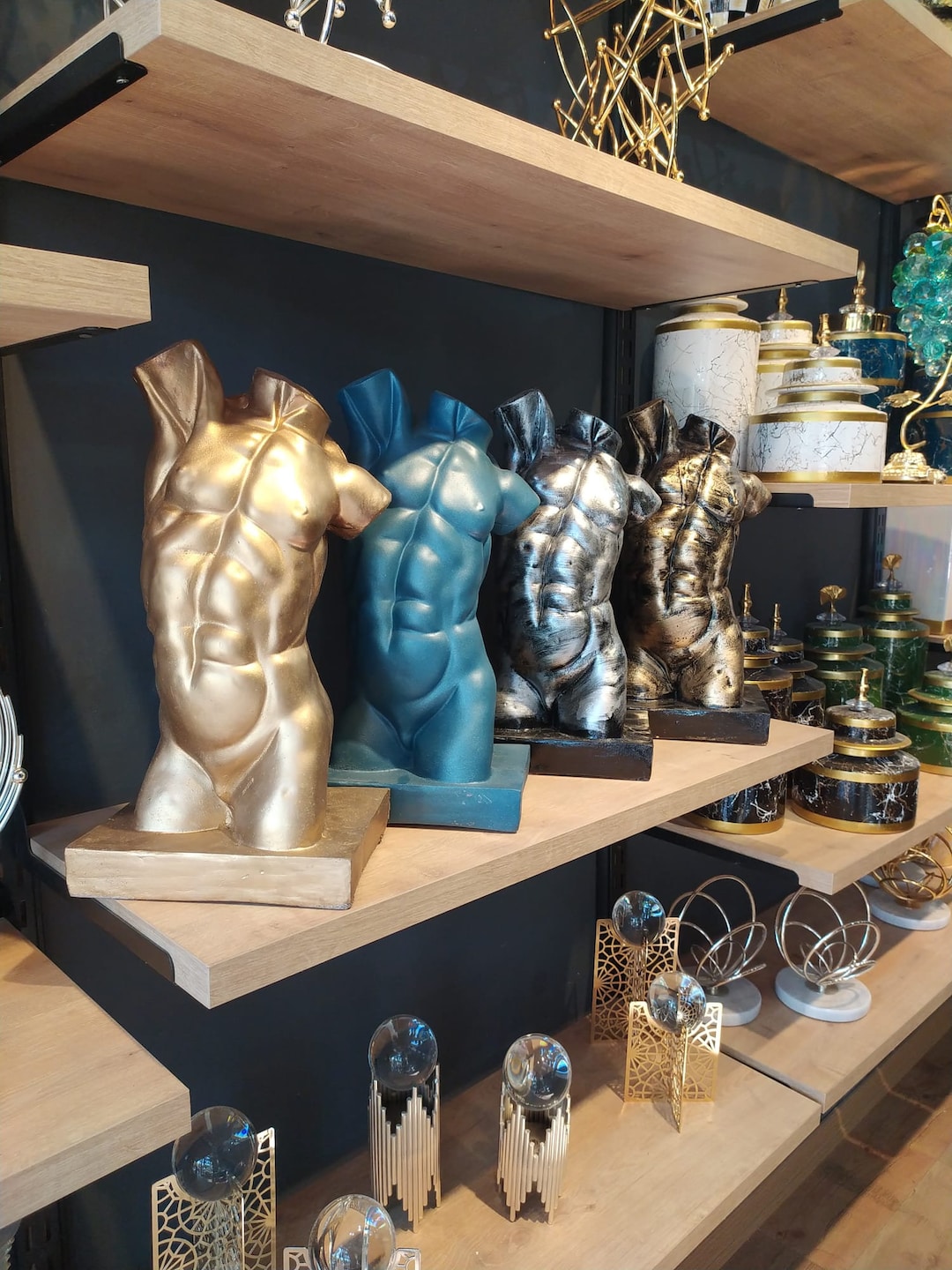 Large Goddes Body Statue Muscular Torso Male Body Sculpture - Etsy