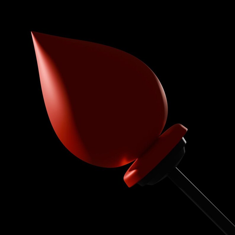 Alastor Microphone Staff Cosplay Prop From Hazbin Hotel - 3D Print Stl ...