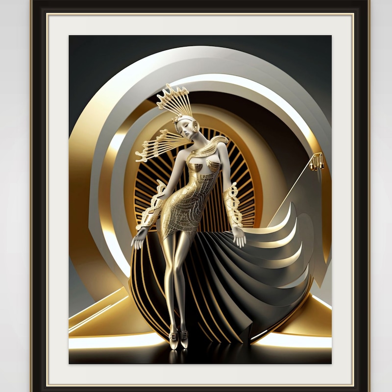 Art Deco Wall Decor - Etsy