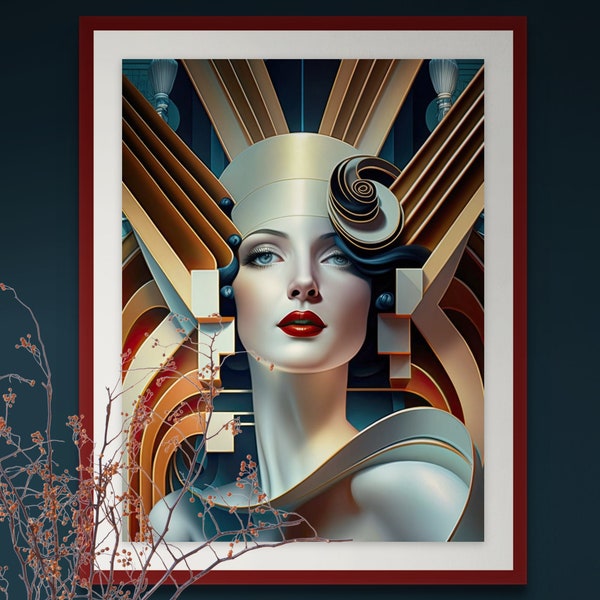 Art Deco Prints - Etsy