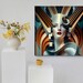 Digital Art Deco Print Art Deco Lady in Muted Colors Wall Art Art Deco ...