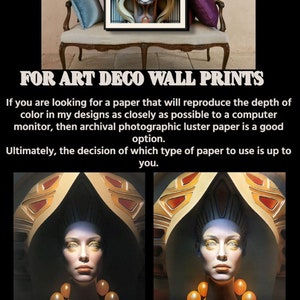 Digital Art Deco Portrait of Cabaret Dancer Art Deco Art - Etsy