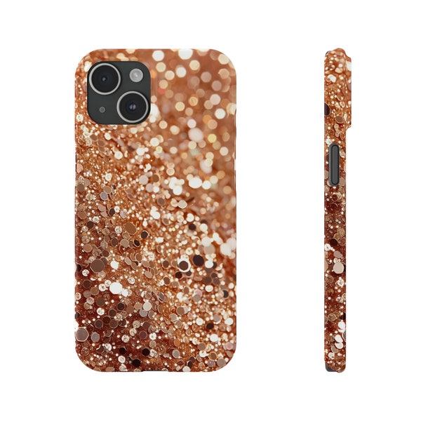 Rose Gold Phone Case - Etsy