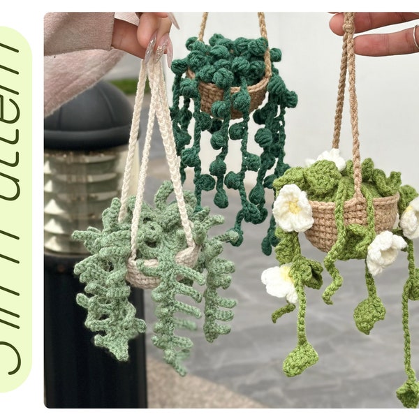 Crochet Fern Potted Plant - Etsy