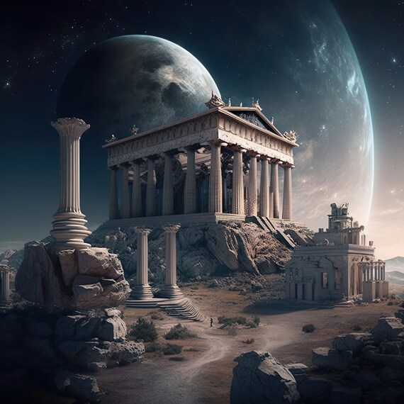 Greek Astronomy Art