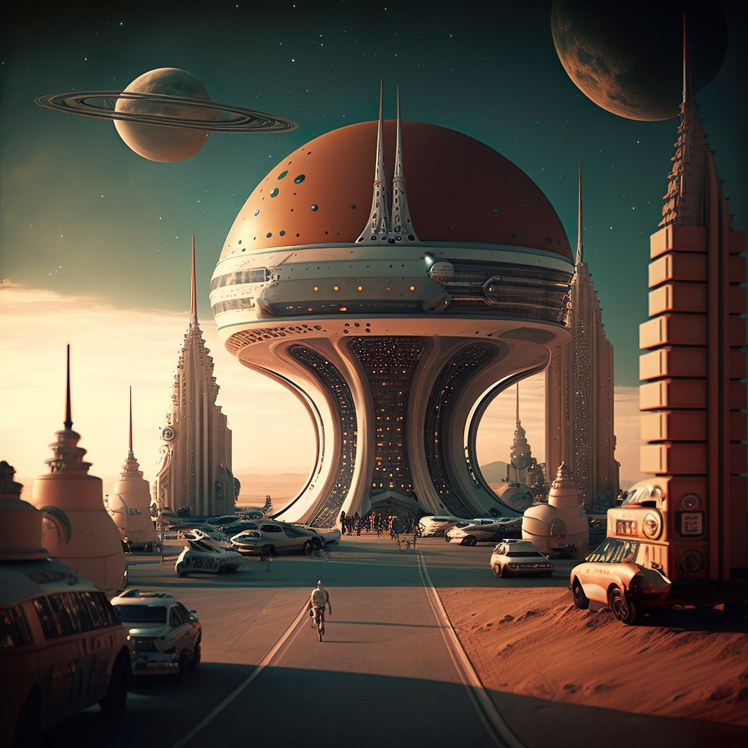 American Space Civilization Printable Wall Art American - Etsy