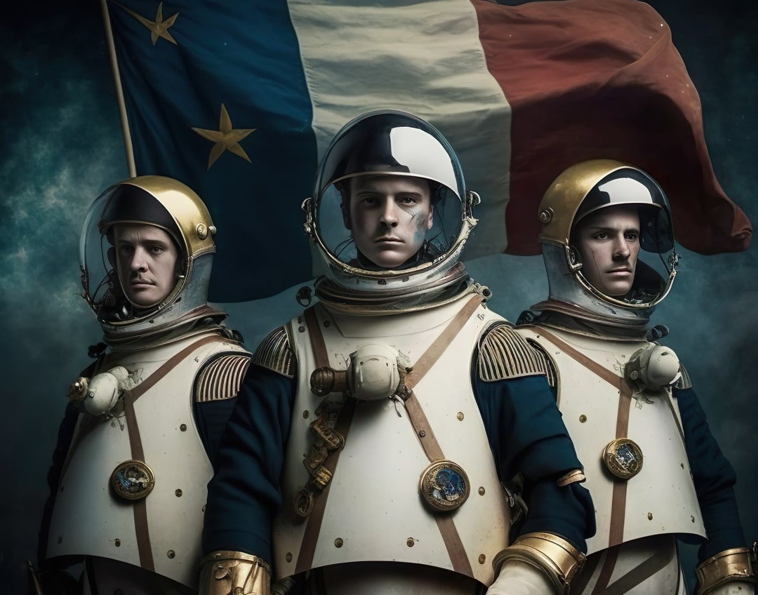 French Space Civilization Printable Fictional Wall Art - Etsy