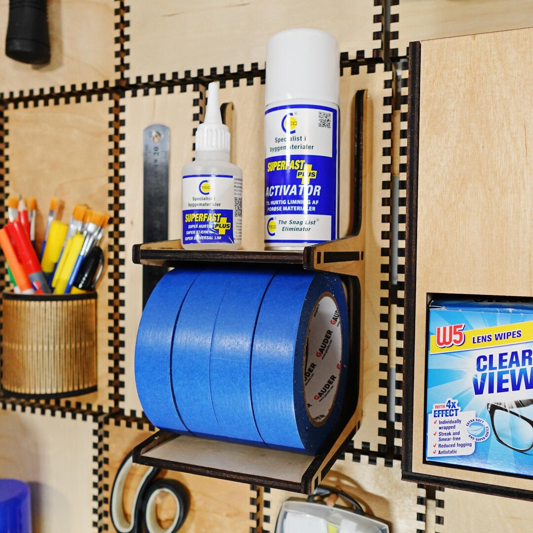 French Cleat Double Shelf | DIY Double Rack for Tools and Consumables ...