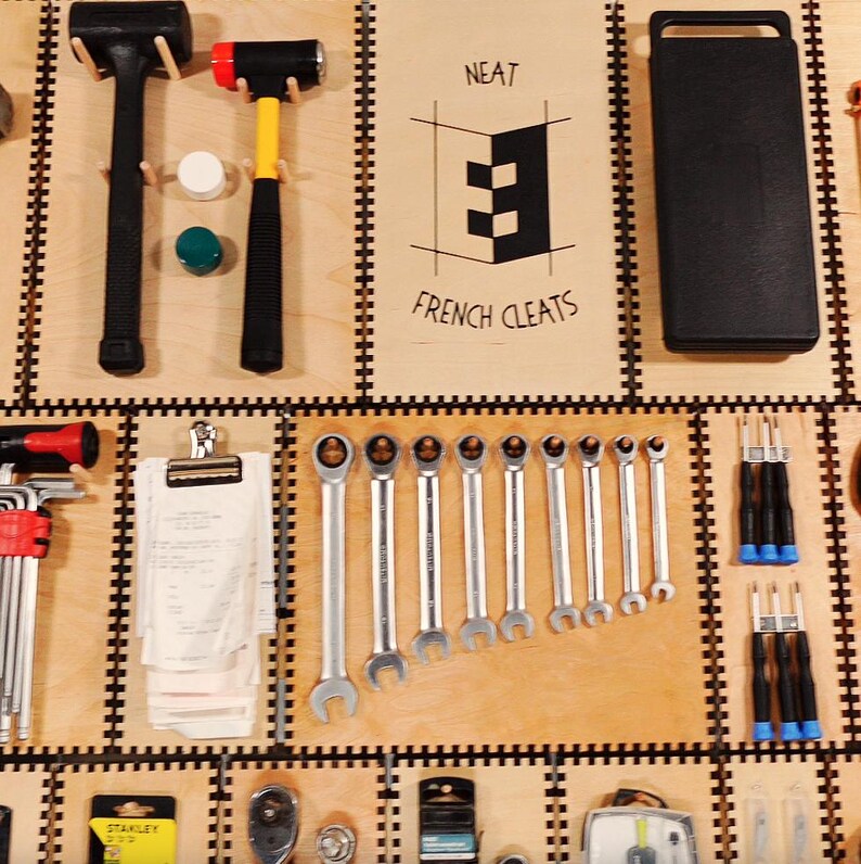 37 French Cleat Wallboard Plans – Ultimate Precision Laser-cut Designs ...