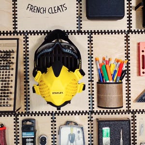 DIY French Cleat Organizer: Laser Cut Files for Safety Gear Storage in ...
