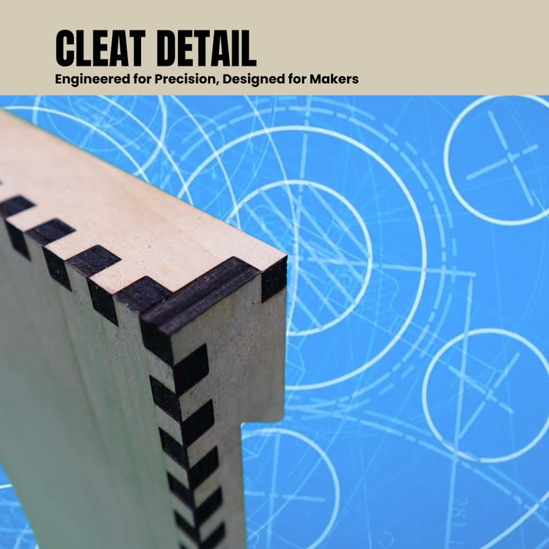 DIY French Cleat Organizer: Laser Cut Files for Safety Gear Storage in ...