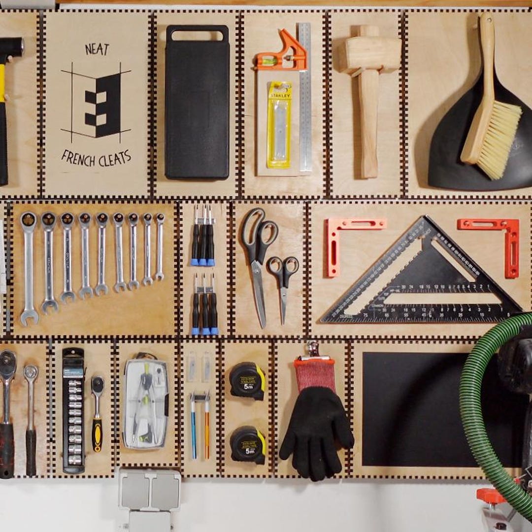 37 French Cleat Wallboard Plans – Ultimate Precision Laser-cut Designs ...