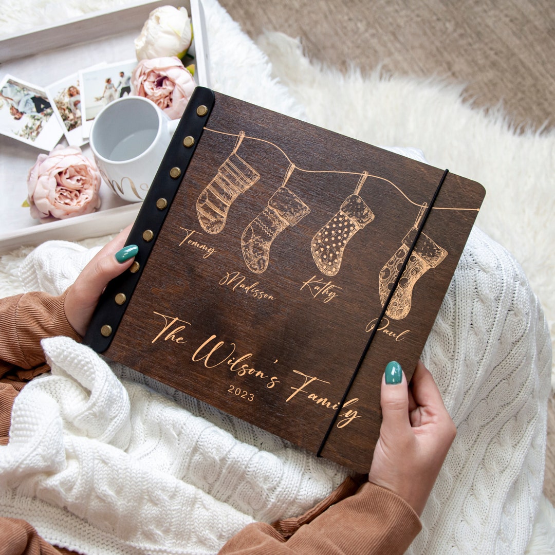 Family Christmas Memories Photo Album Personalized Christmas Memory ...