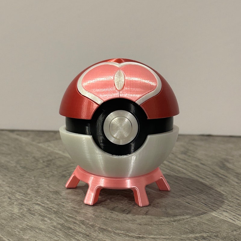 Pokeball Heart - Etsy
