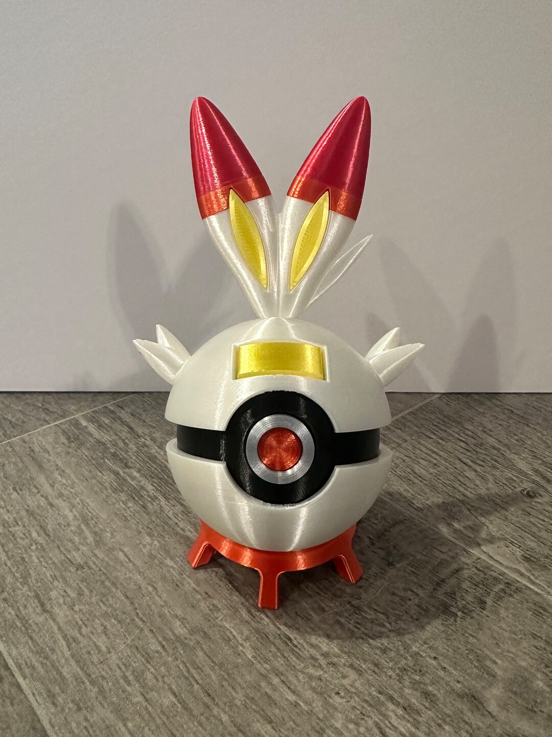 Easter Scorbunny Pokeball Inspired Fanart - Etsy