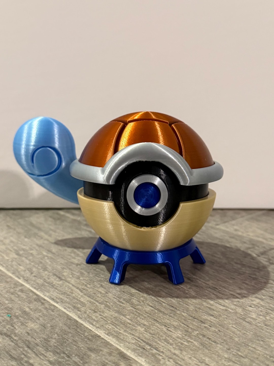 Custom Squirtle Inspired Pokeball Fanart - Etsy