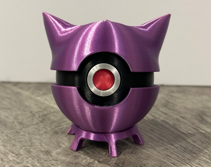 Gengar Pokeball Inspired Fanart - Etsy