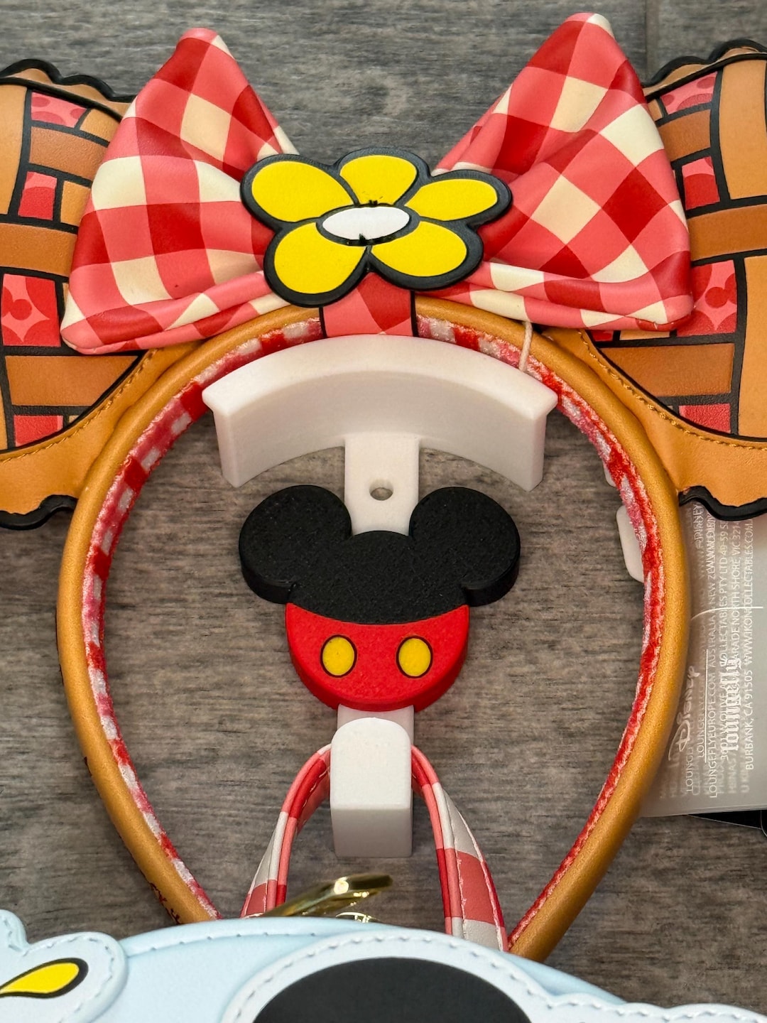 Custom Disney Themed Loungefly Bag and Ears Wall Hook (set of 5) - Etsy