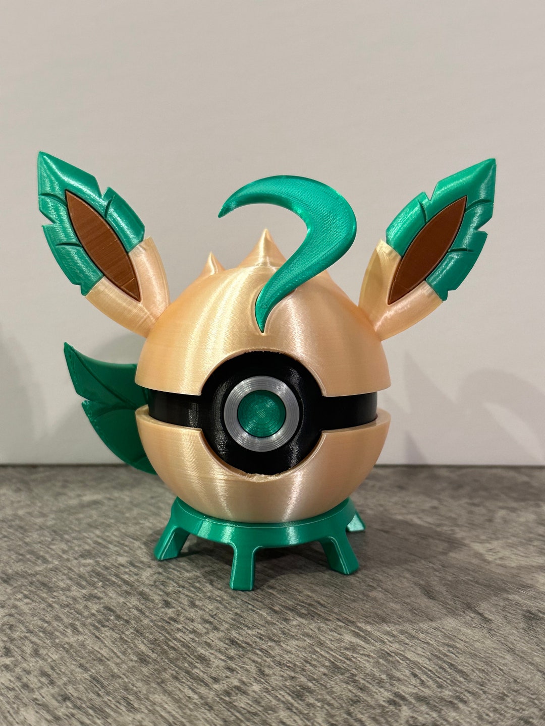 Leafeon Pokeball Inspired Fanart - Etsy