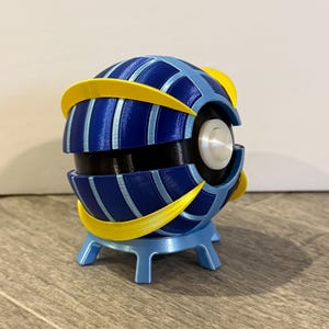 Beast Ball Pokeball Inspired Handmade 3dprinted Fanart - Etsy