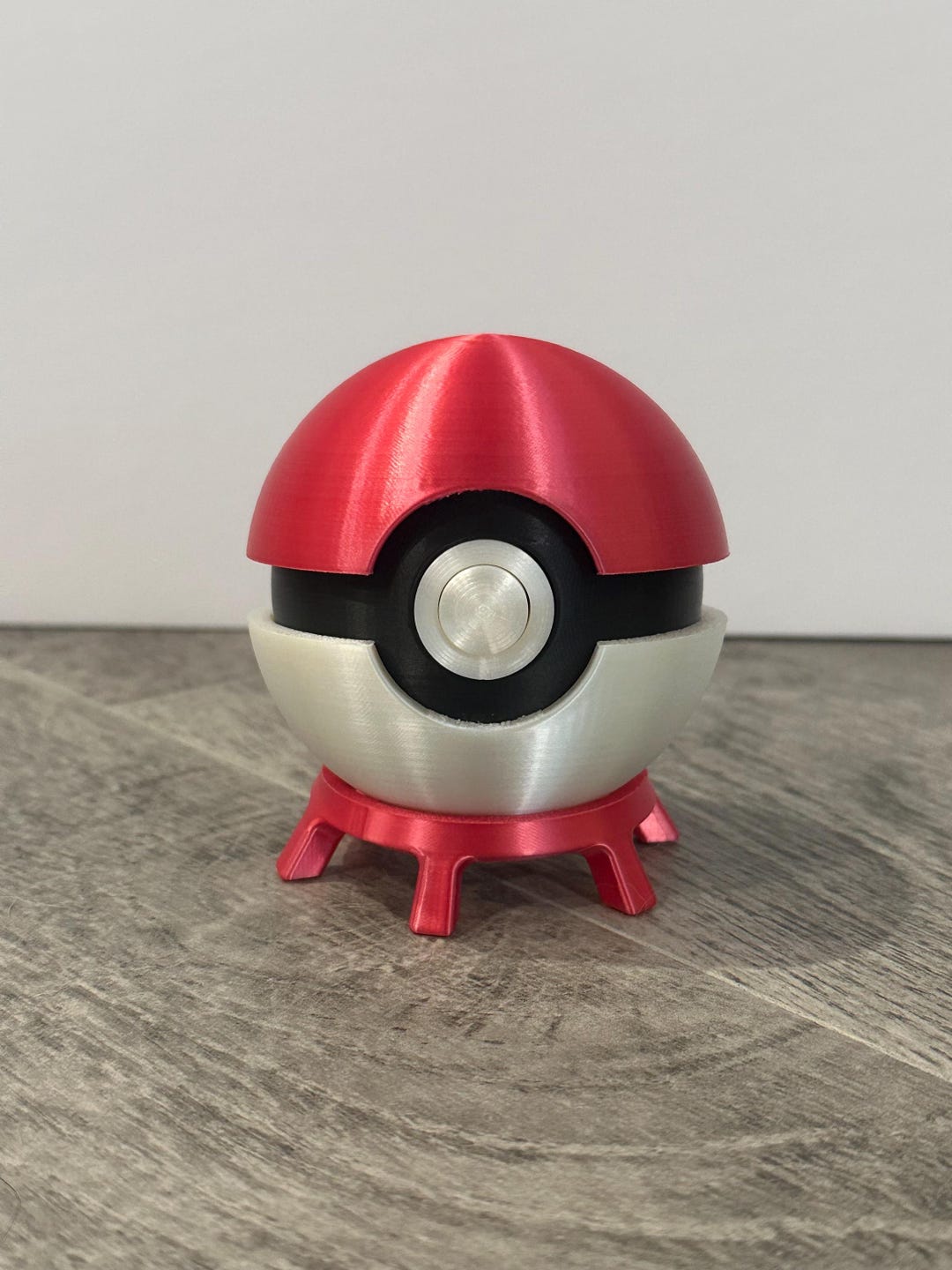 Pokeball Inspired Handmade 3dprinted Fanart With Opening and Ring ...