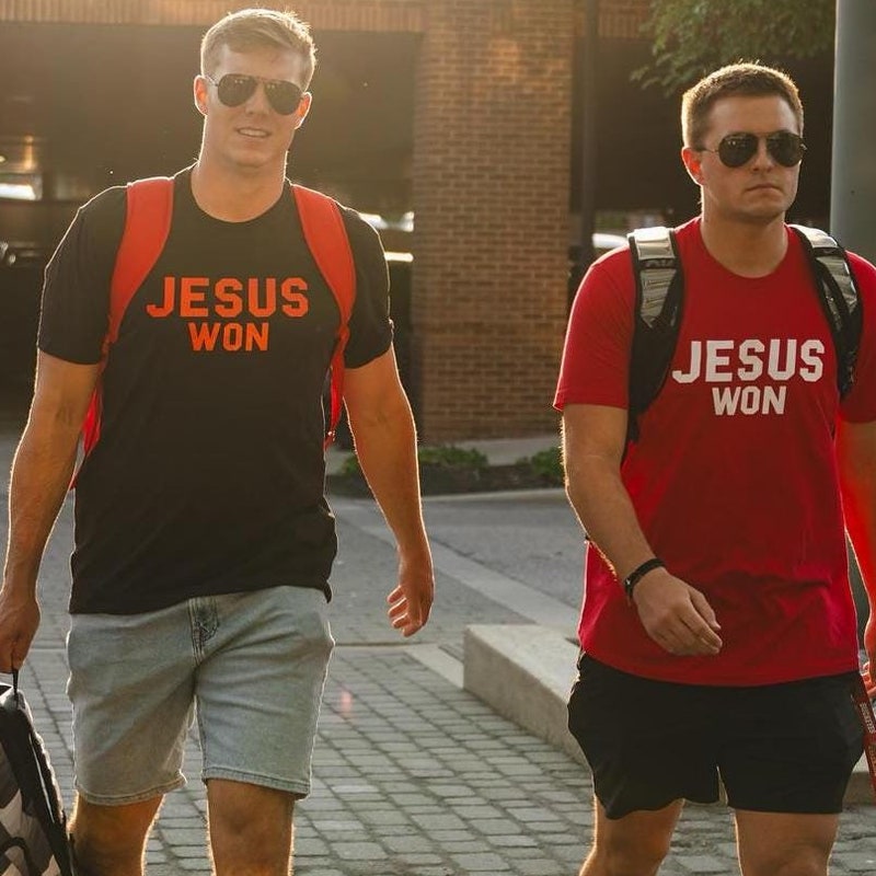 Jesus Won Ohio State Shirt - Etsy