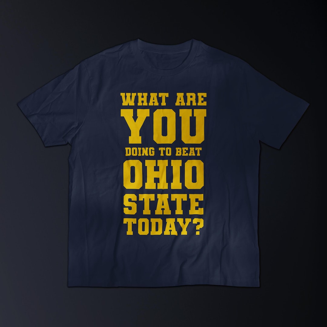 Michigan Beat Ohio Shirt, Game Day Gear, Funny Michigan Shirt, T-shirt ...