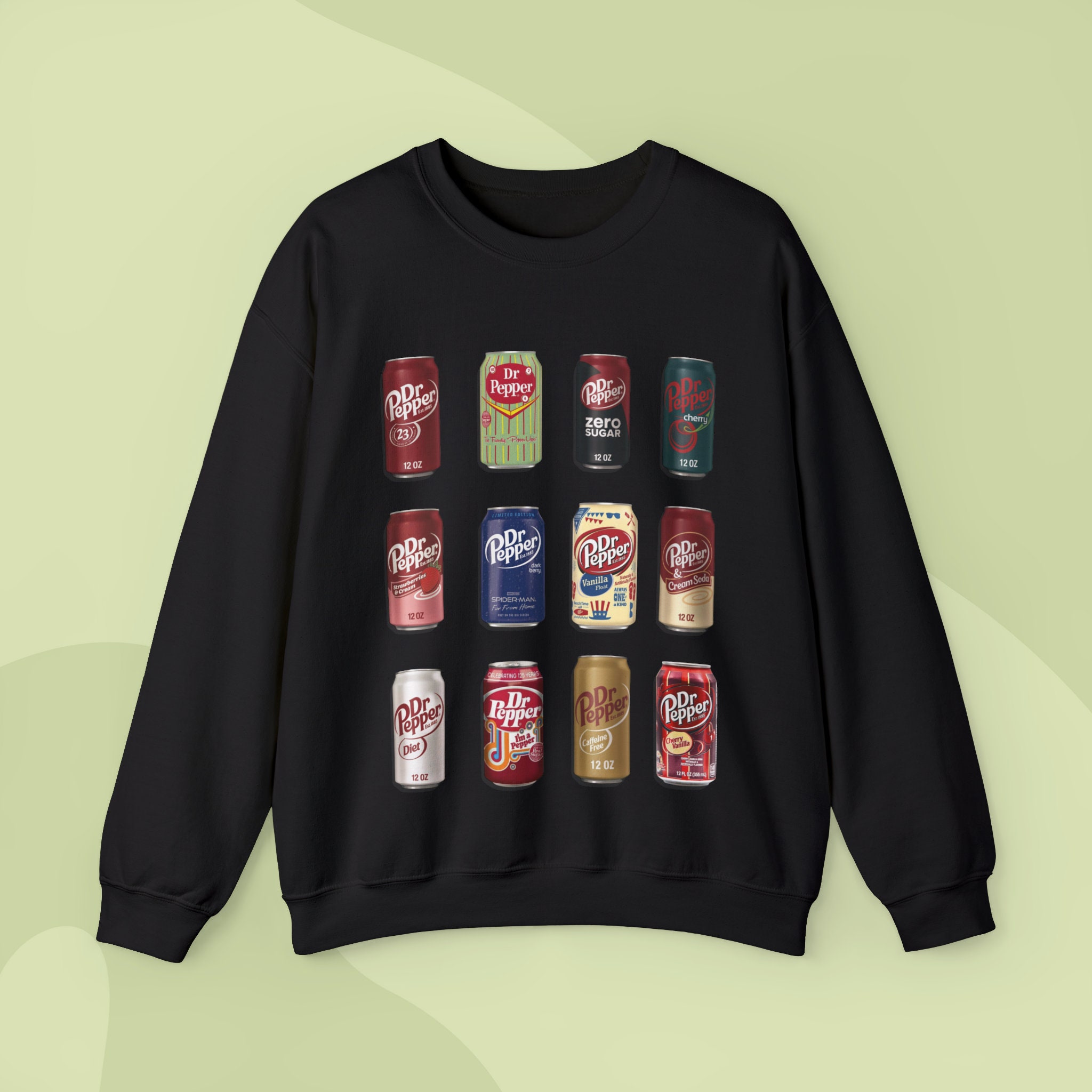 Dr. Pepper Sweater, Dr. Peper Lovers Merch, Vintage Cans Soda, Gift for ...
