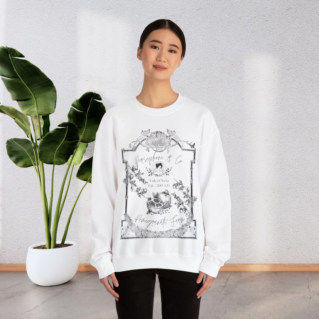 Persephone Greek Mythology, Light Academia Woman's Slouch Sweater ...