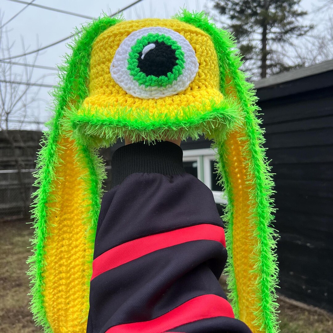 Subtronics Cyclops Army Fuzzy Bunny Bucket Hat - Etsy