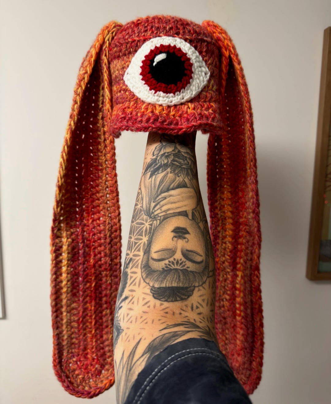 Fire Frequency Cyclops Bunny Bucket Hat - Etsy