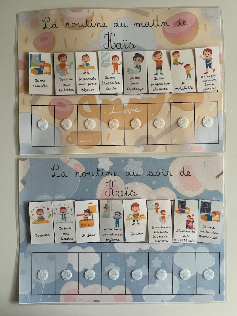 Routine du matin et du soir - Etsy France