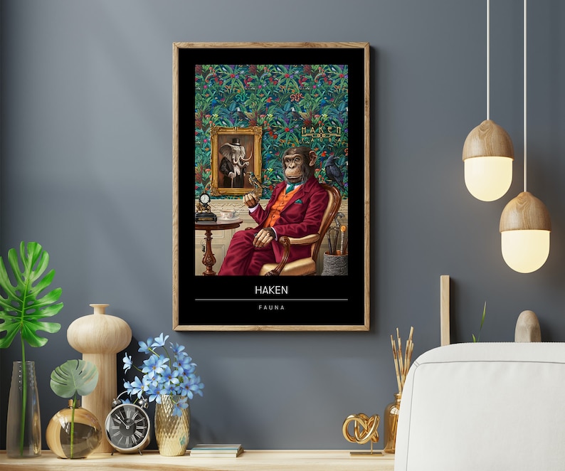 Haken Poster Fauna Haken Print Progressive Metal Music - Etsy