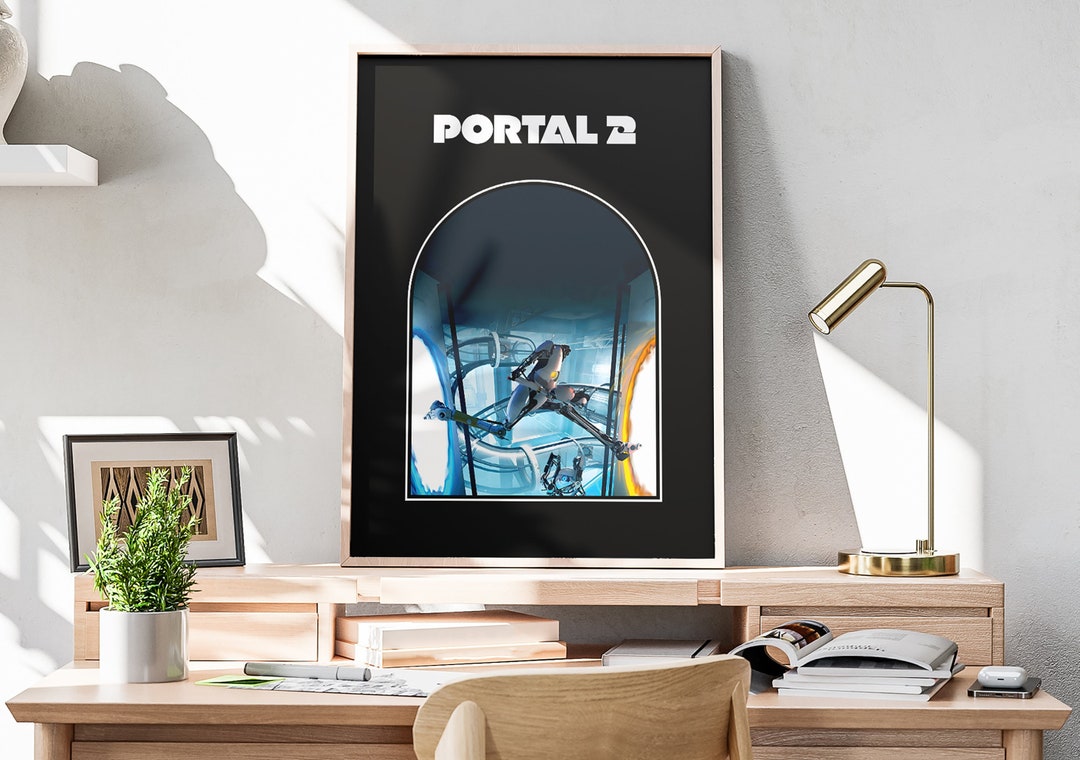 Portal 2 Poster Portal 2 Wall Art Portal 2 Print Portal 2 - Etsy
