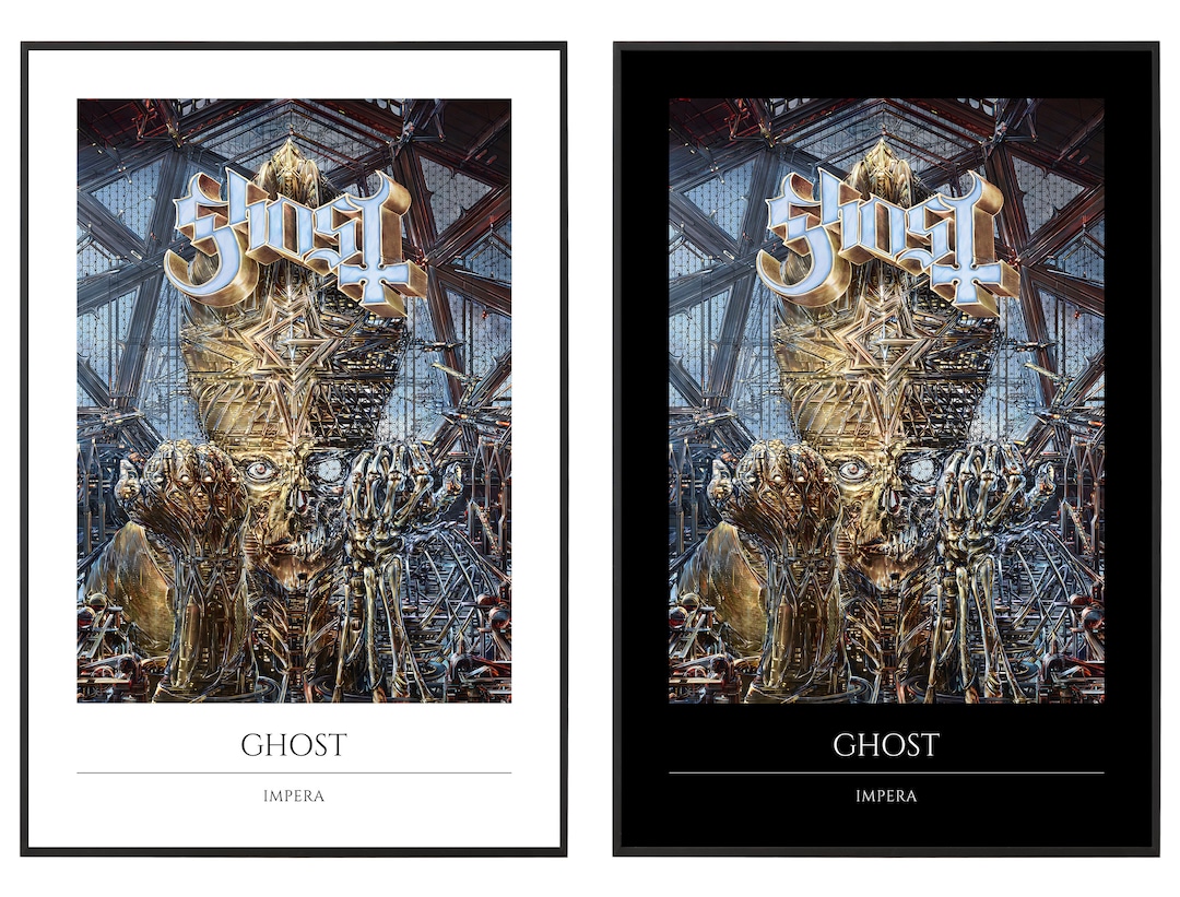 Ghost Poster, Impera, Ghost Print, Metal Music, Album Cover Poster, Album Cover Gifts, Album ...