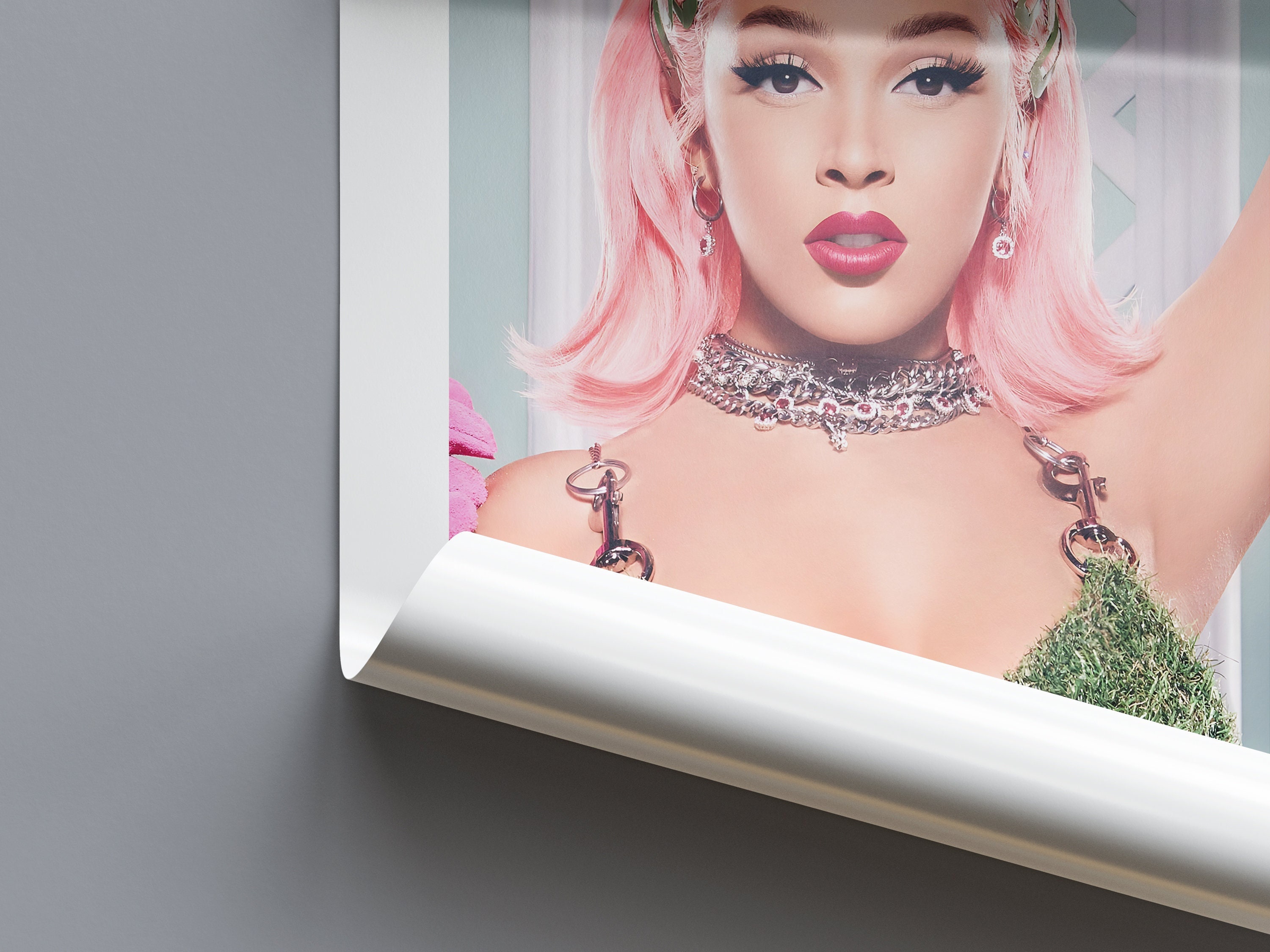 Doja Cat Poster, Doja Cat Wall Art, Rapper Poster vendido por Eloisa ...