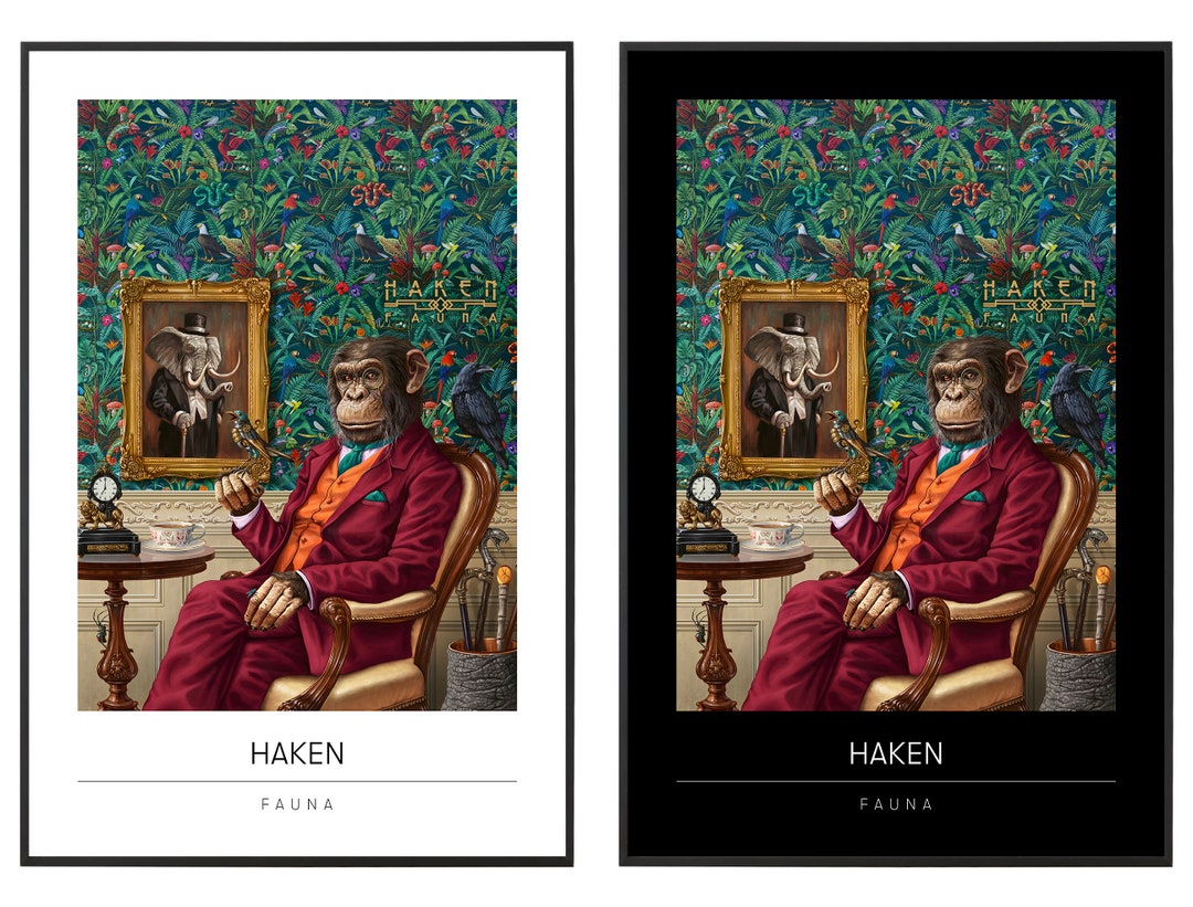 Haken Poster Fauna Haken Print Progressive Metal Music - Etsy