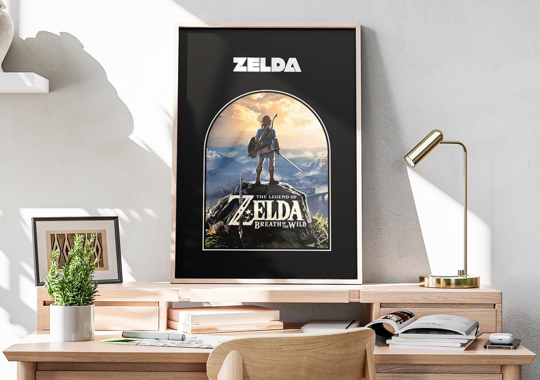 The Legend of Zelda: Breath of the Wild Poster, the Legend of Zelda ...