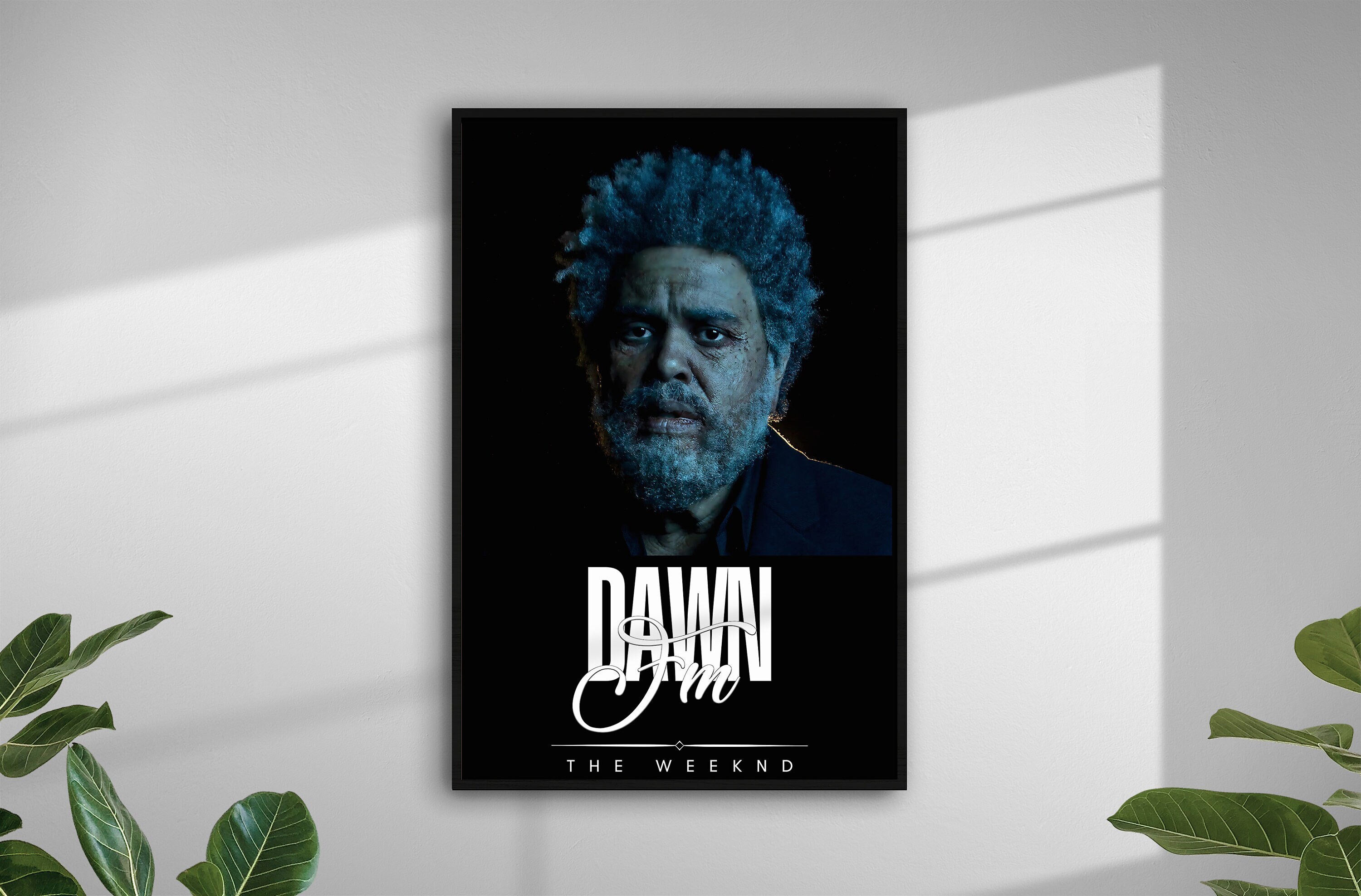 The Weeknd Poster Dawn FM Album Cover Art The Weeknd Print - Etsy.de