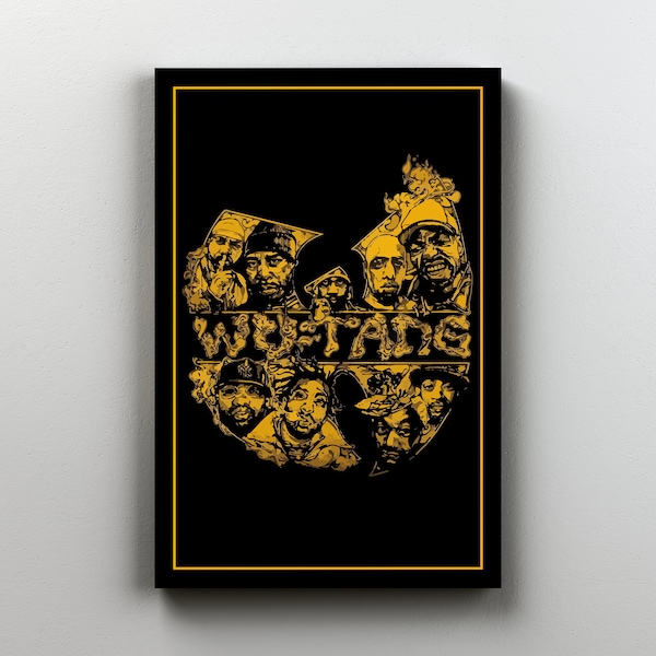 Wu Tang Clan Art - Etsy