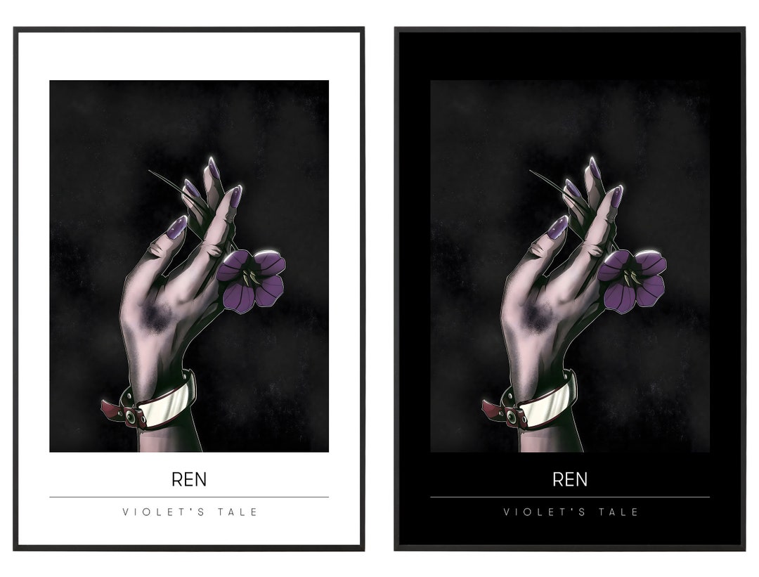 Ren Poster Violet's Tale Ren Print Rap Music Hip Hop - Etsy
