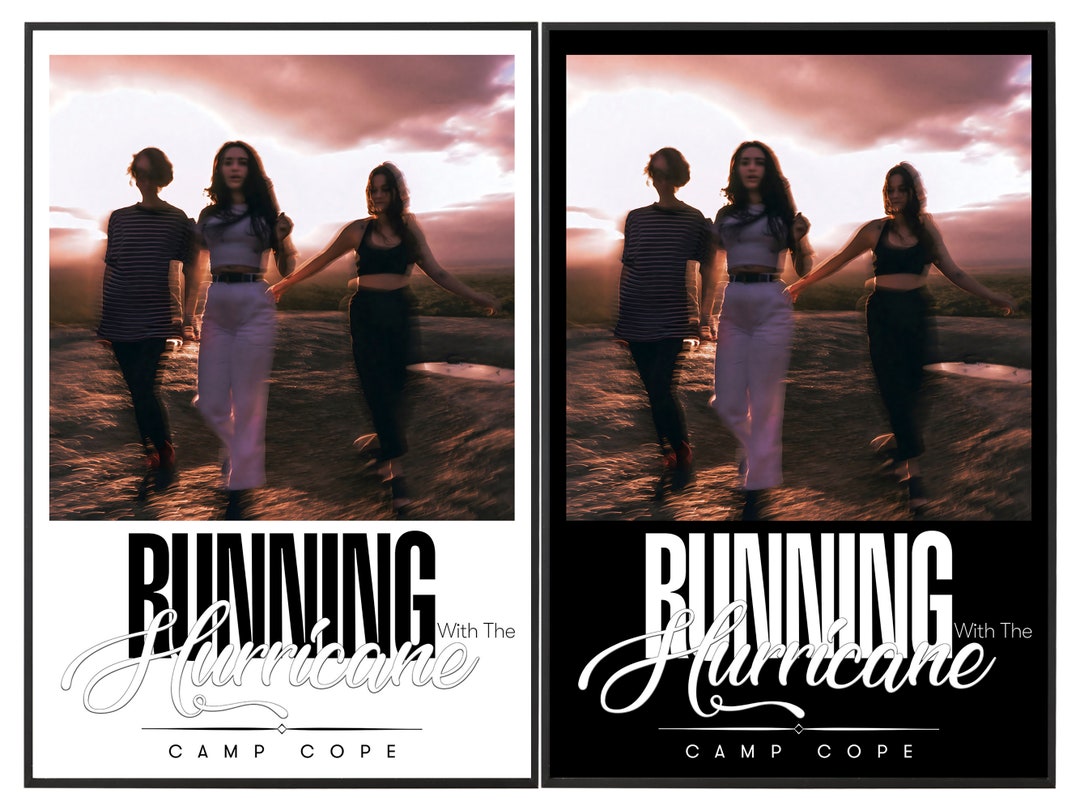 Camp Cope Poster Running With the Hurricane Camp Cope Print - Etsy